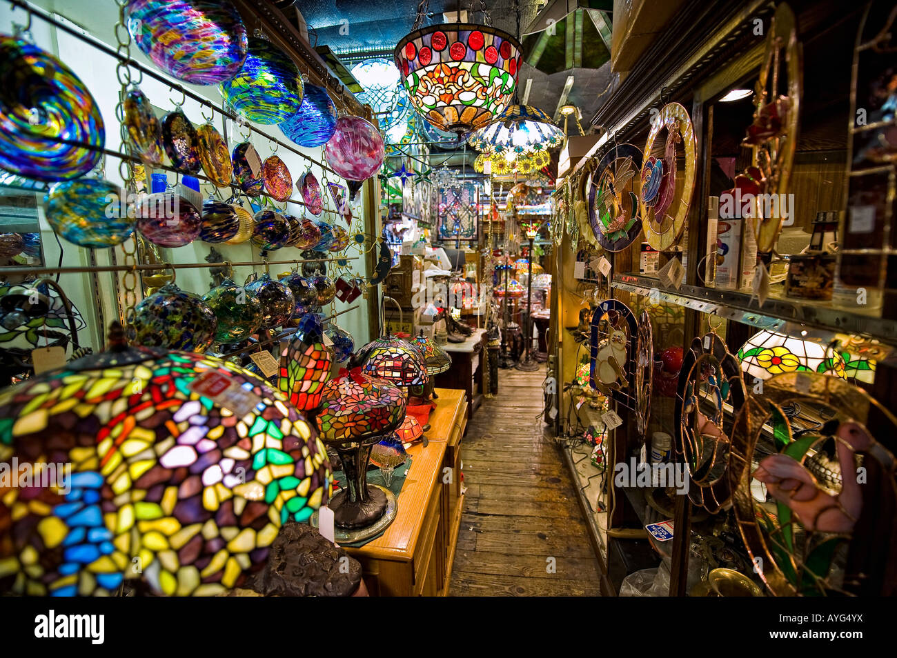 Tiffany shop interior hi-res stock photography and images - Alamy