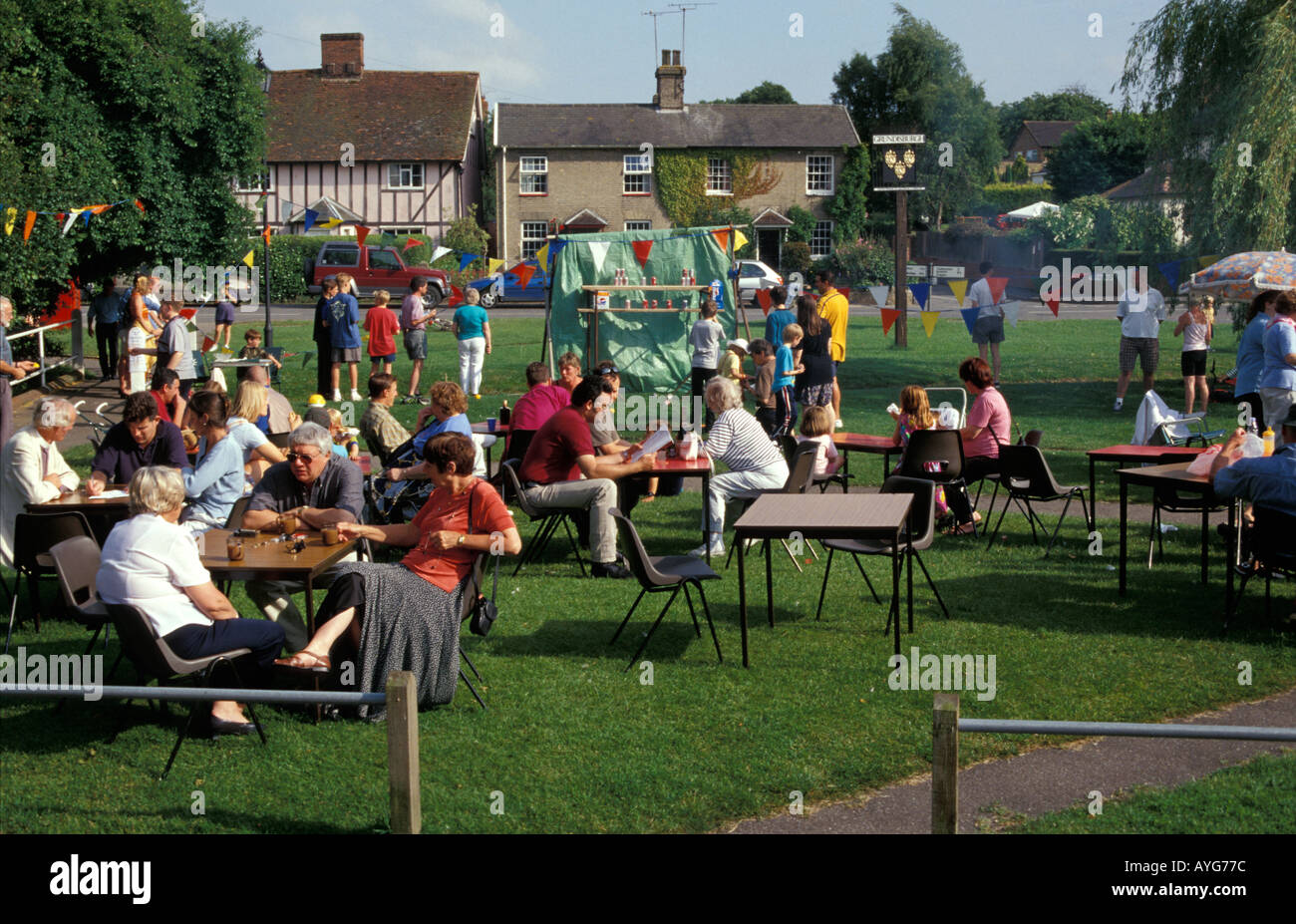 English village fete hi-res stock photography and images - Alamy