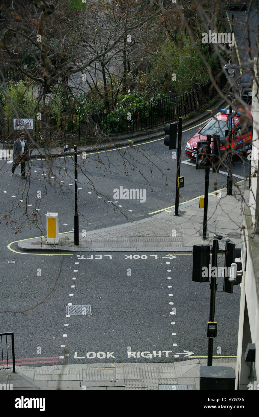 Police crossing road hi-res stock photography and images - Alamy