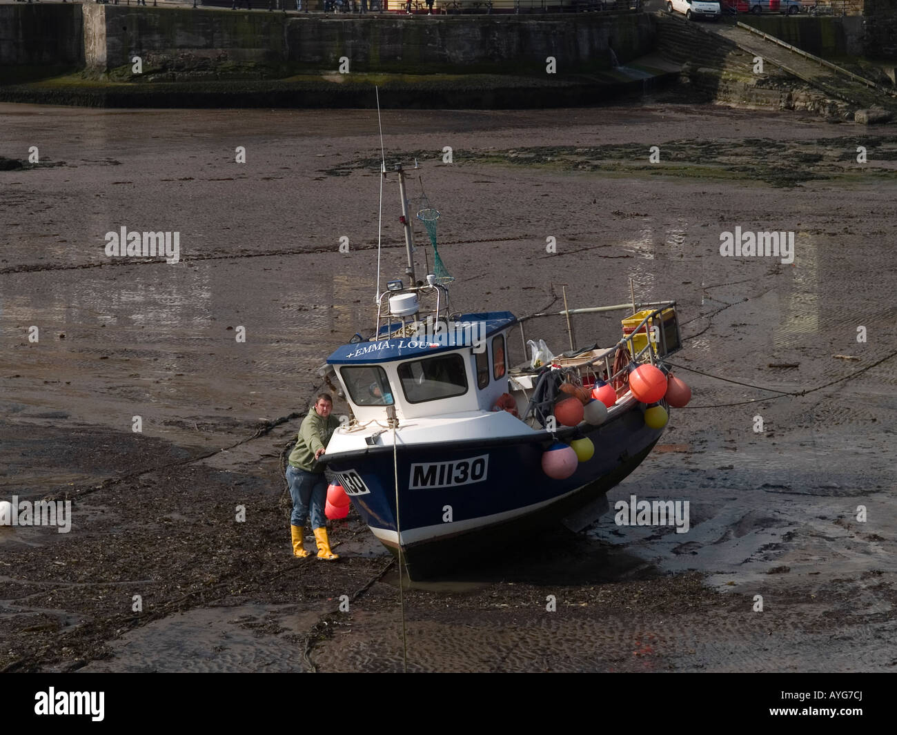 Fisherman with boots hi-res stock photography and images - Alamy