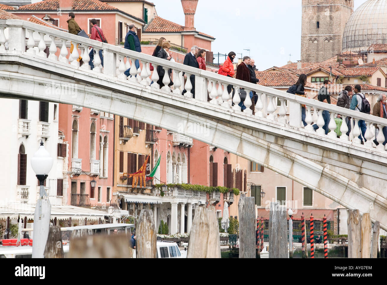 Ponte Scalzi Bridge Venice Italy Stock Photo - Alamy