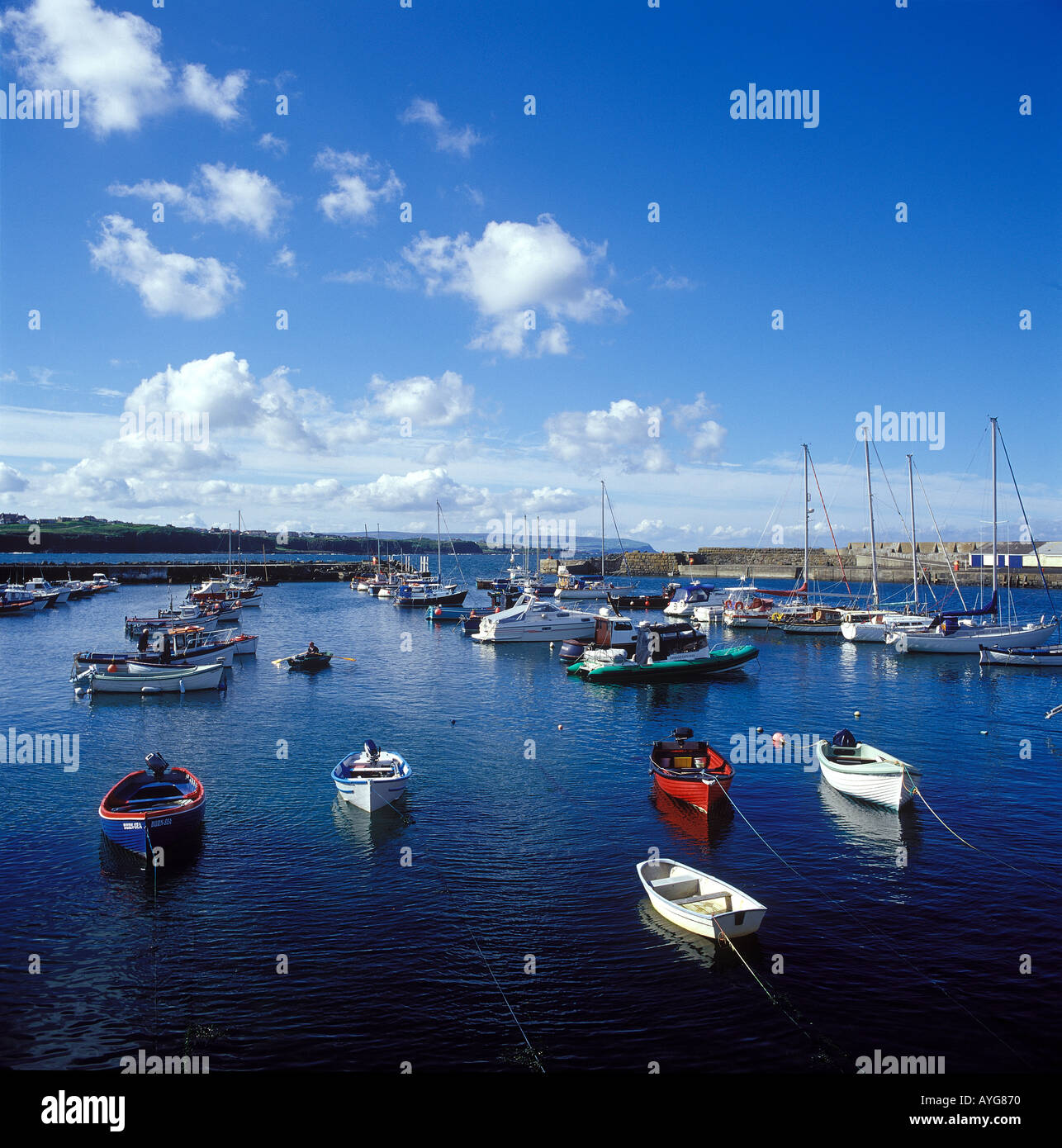 Portrush harbour hi-res stock photography and images - Alamy
