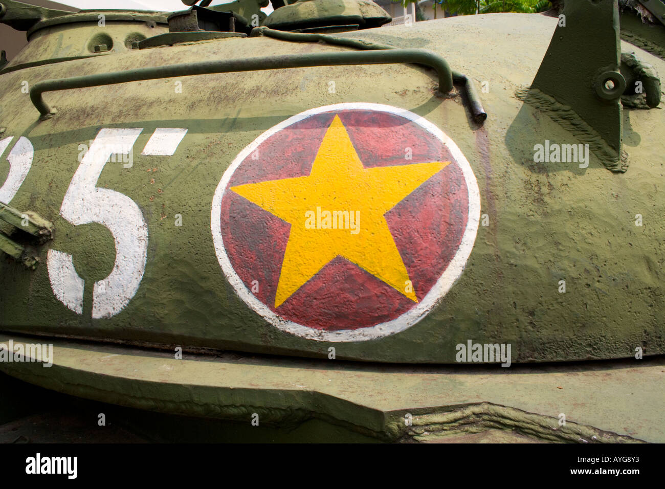 T 54B Vietnamese Soviet Tank Army Museum Hanoi Vietnam Stock Photo - Alamy