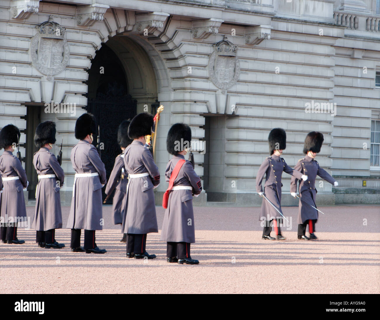 Changing of guards Stock Photo - Alamy