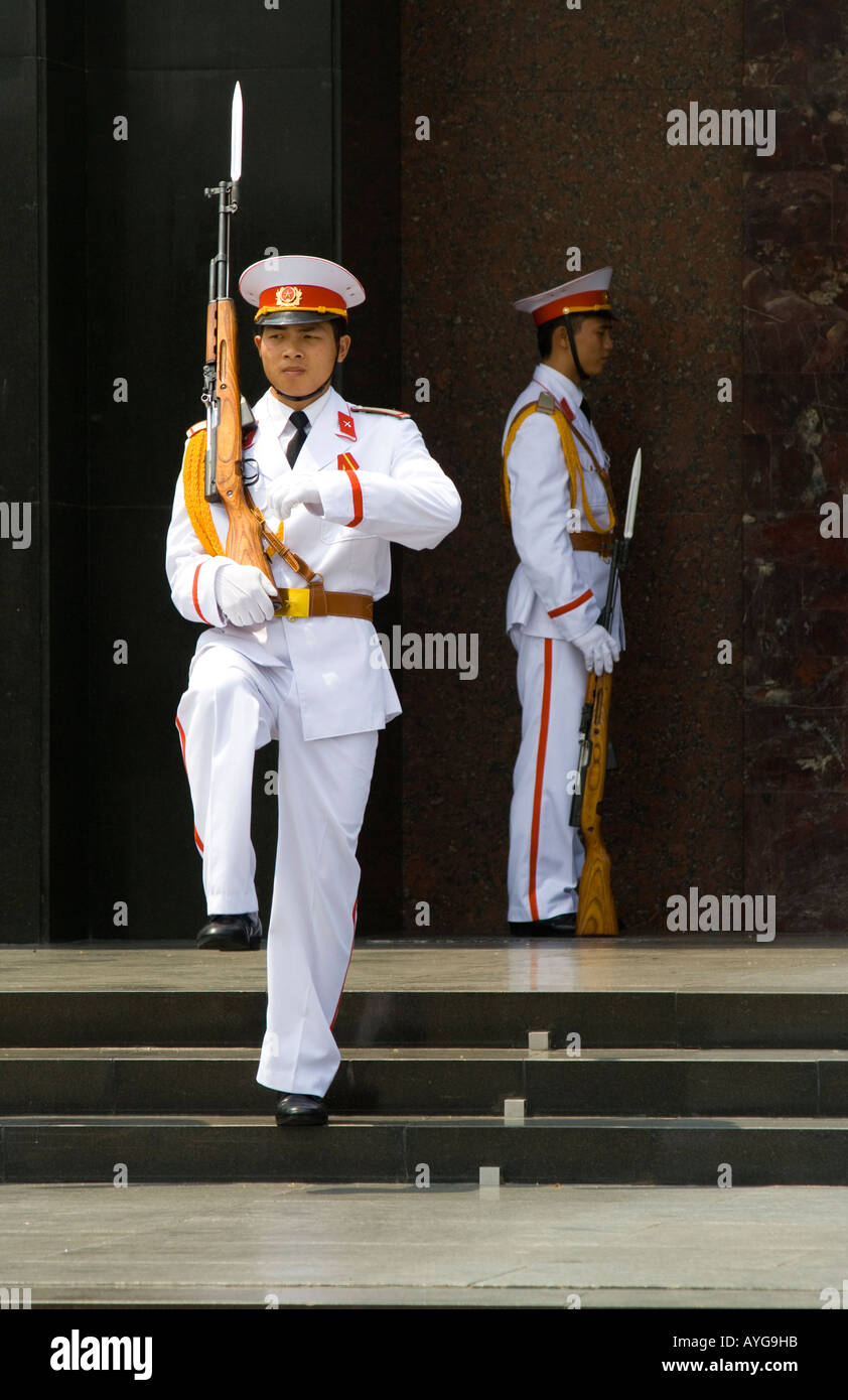 Hanoi uniformed men hi-res stock photography and images - Alamy