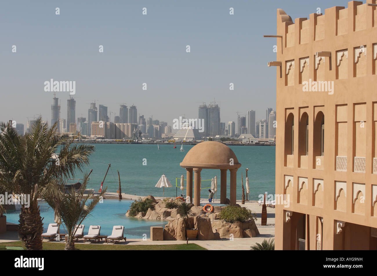 Five Star luxury hotel The Ritz Carlton Sharq Village and Spa in Doha ...