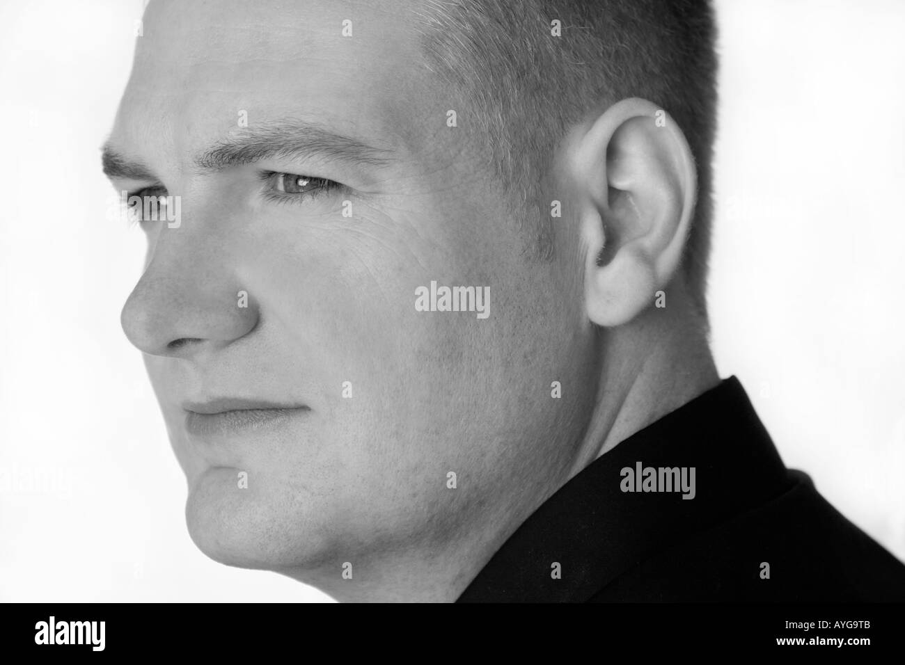 Smooth profile Black and White Stock Photos & Images - Alamy
