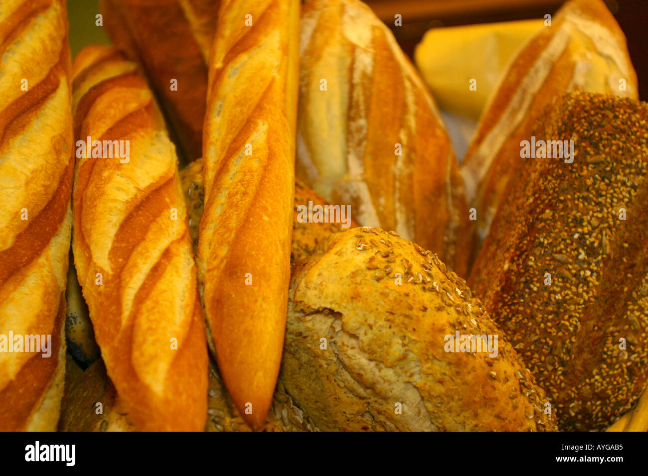 selection of hand baked bread Stock Photo - Alamy