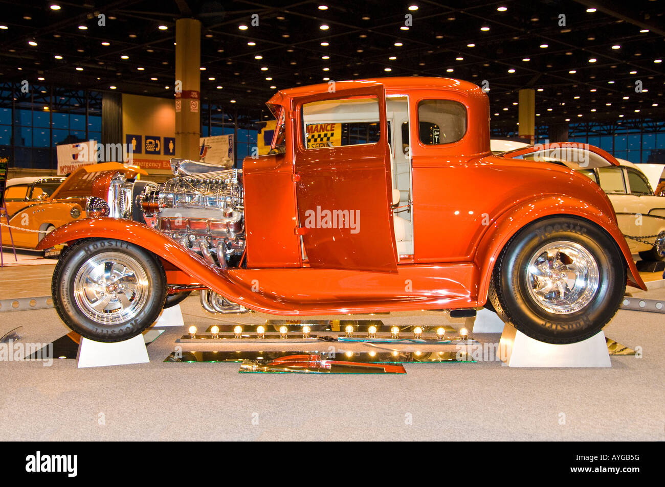 1931 Ford Coupe with Chevy engine of 1400 horse power Stock Photo - Alamy
