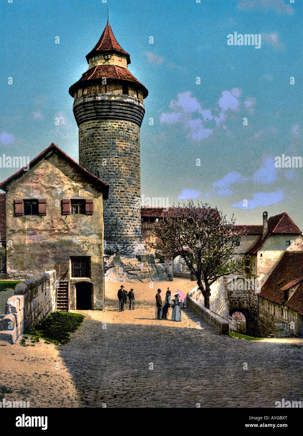 The Burggraf s Castle Nuremberg Germany Stock Photo - Alamy