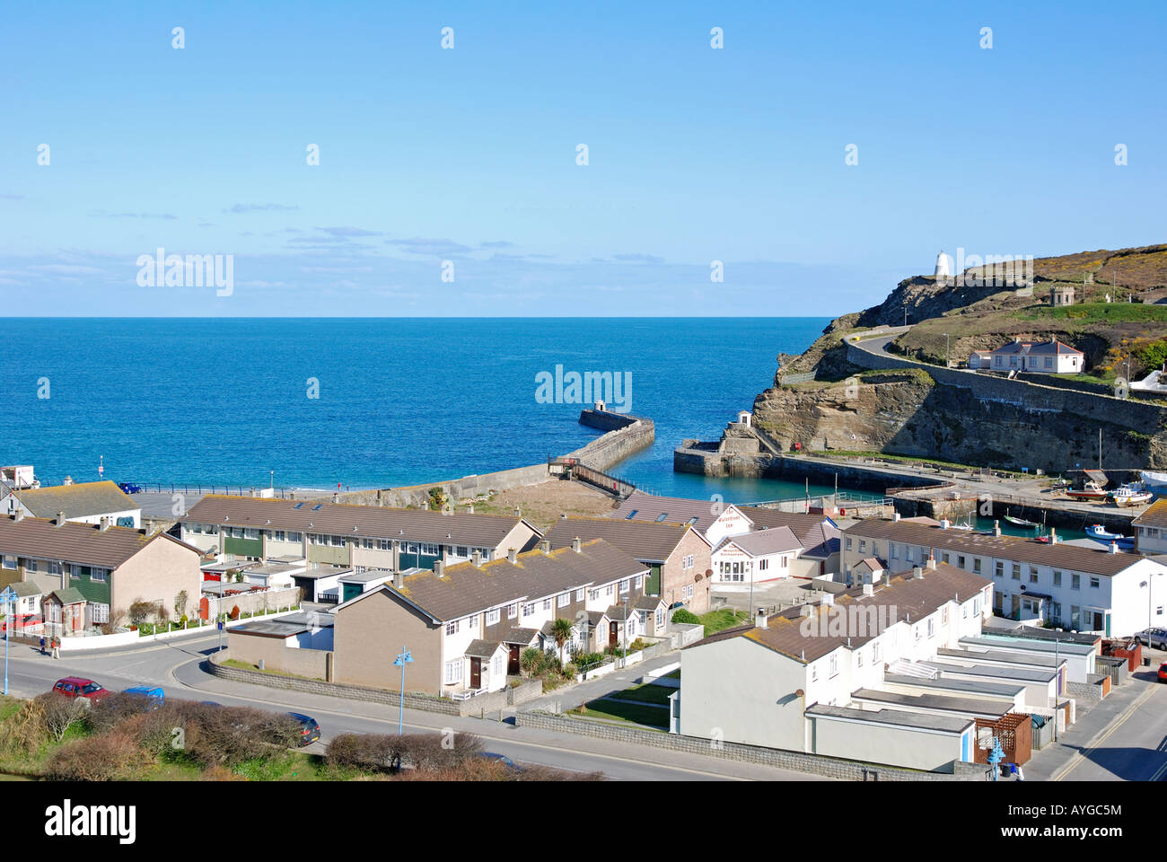 Portreath town hi-res stock photography and images - Alamy