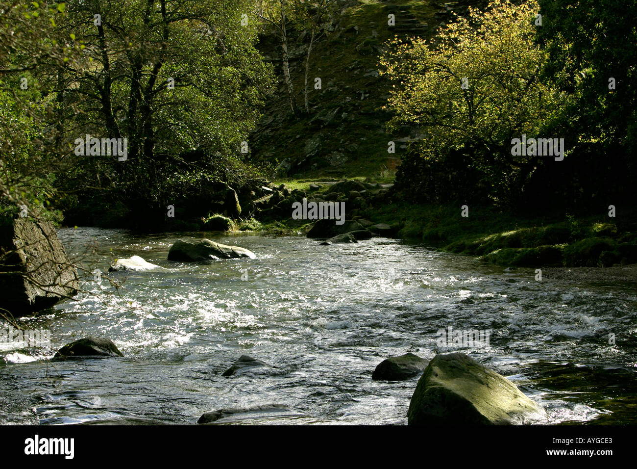Chapel Stile lake district uk england Stock Photo - Alamy