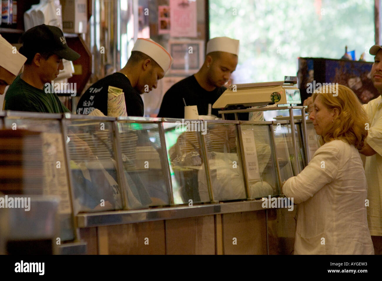 Waiting counter customer customers ordering hi-res stock photography ...