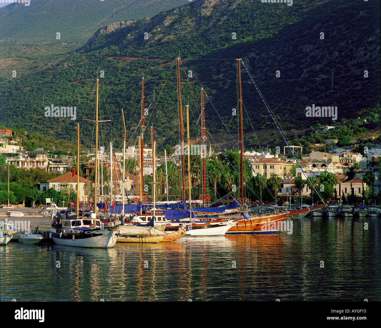 Gocek Marina Fethiye Turkey Stock Photo - Alamy