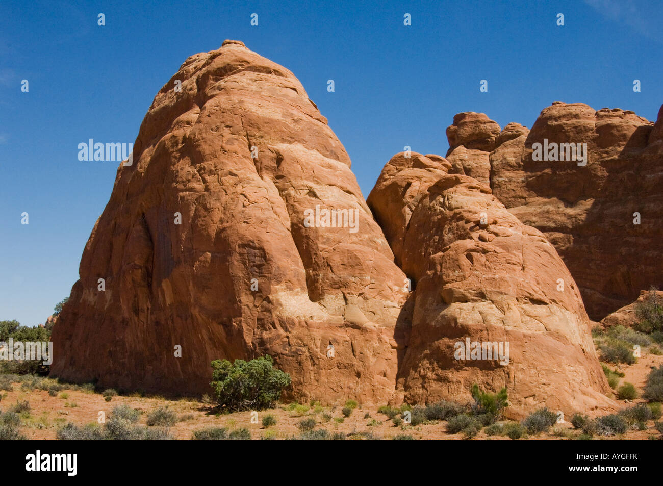 Amphitheater area Arches Stock Photo - Alamy