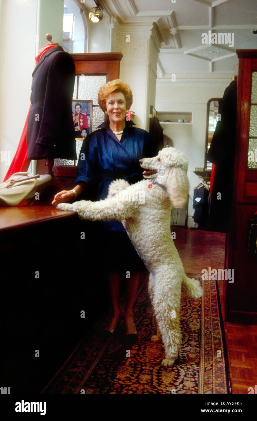 Dorothy Donaldson Hudson & poodle dog of Hogg JB Johnstone only woman ...