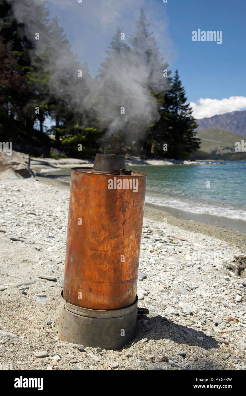Copper Thermette Water Heater Lake Wakatipu Queenstown South Island New ...