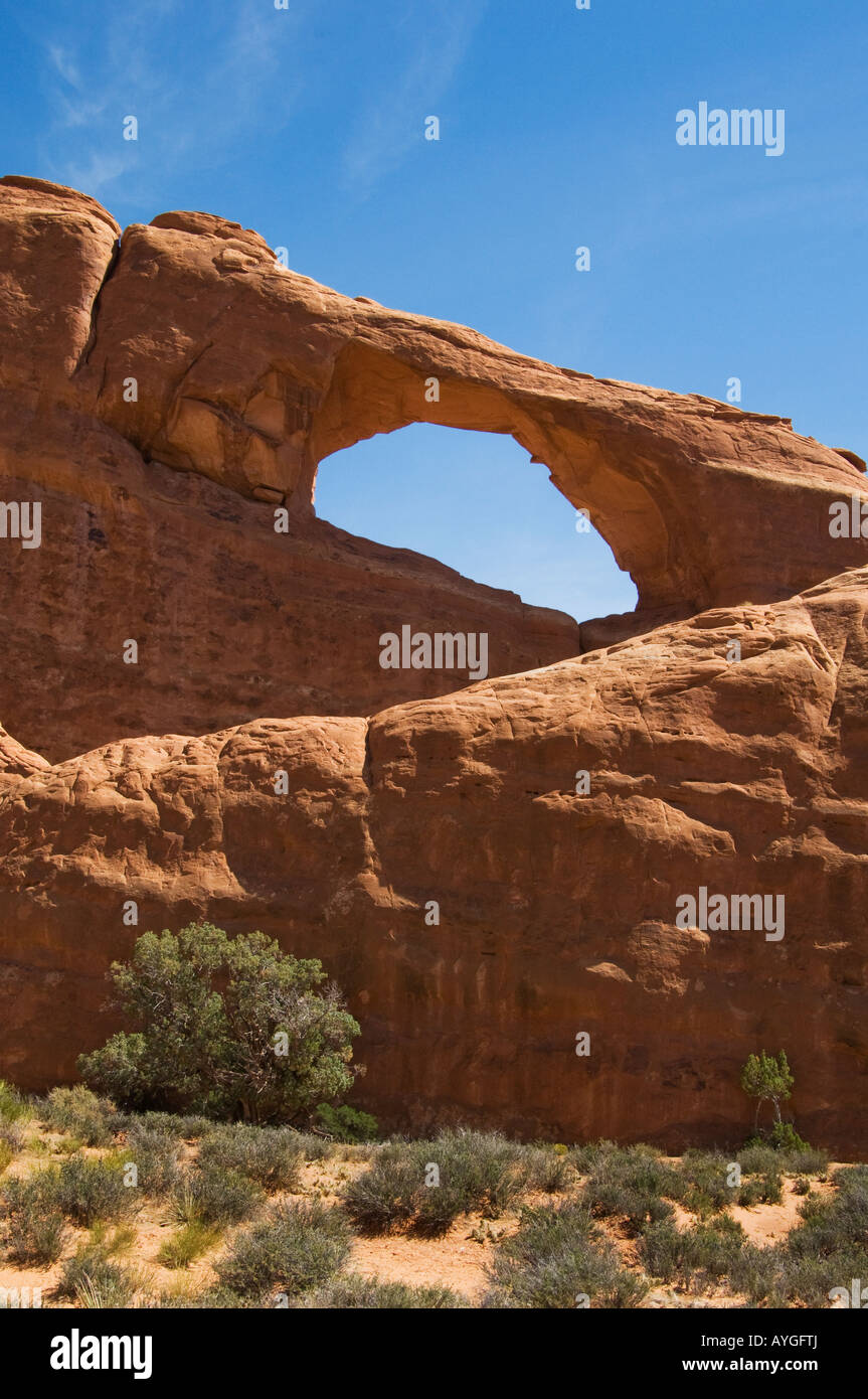 View from Skyline Arch Stock Photo - Alamy