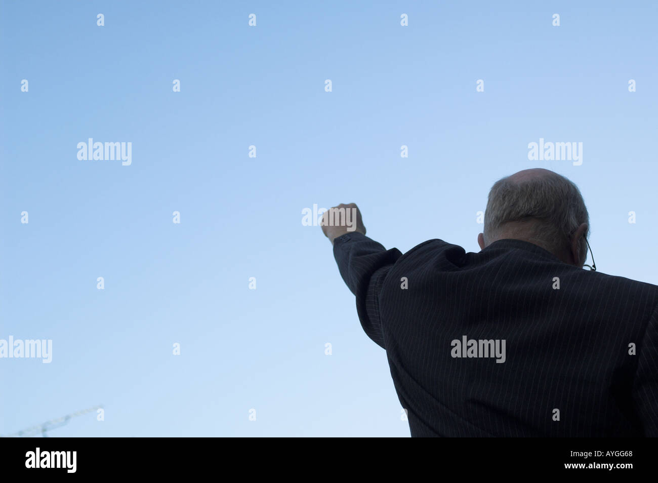 Punching the air victory punch hi-res stock photography and images - Alamy