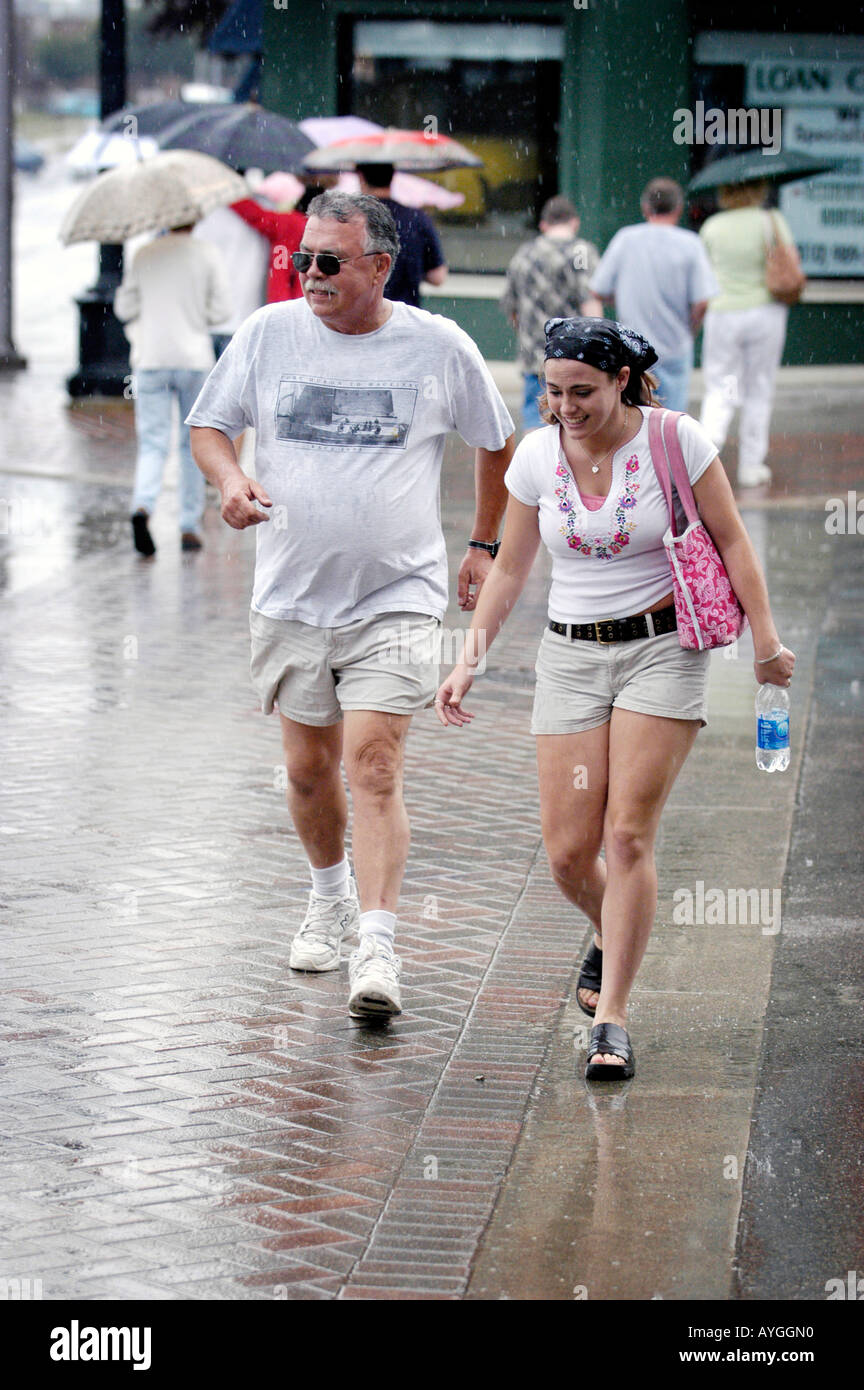 Caught in a rain storm hi-res stock photography and images - Alamy