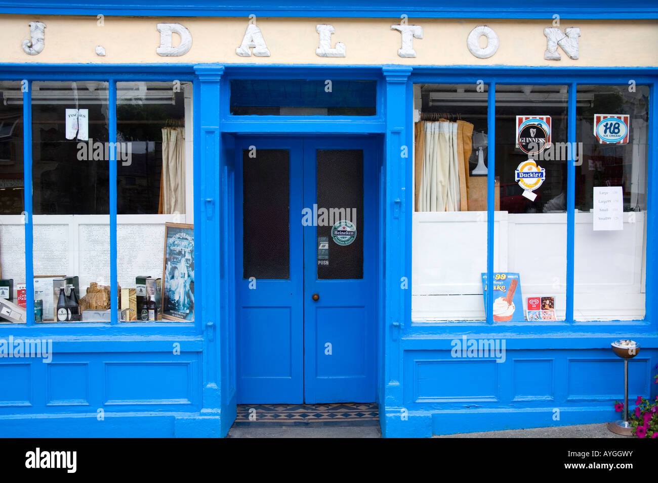 Ireland county carlow day horizontal pub borris daltons pub hi-res ...
