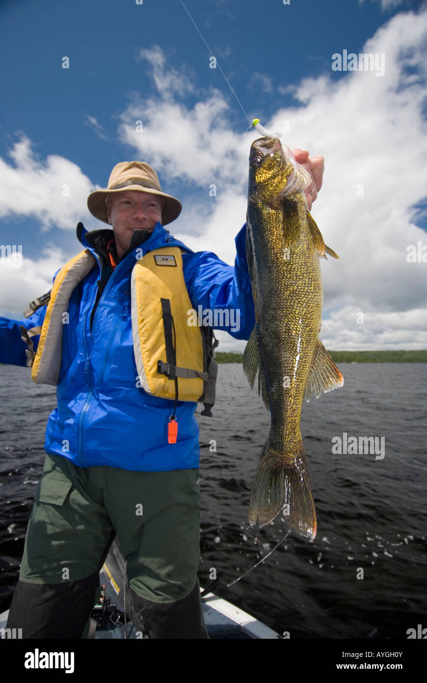man with big fish Stock Photo - Alamy