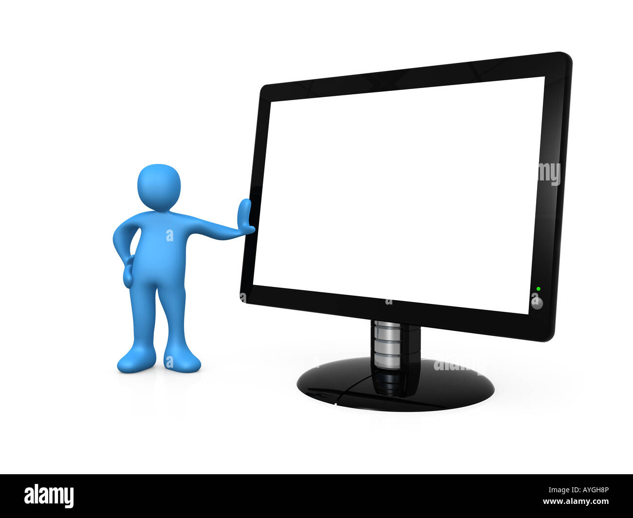 Cgi character computer screen hi-res stock photography and images - Alamy