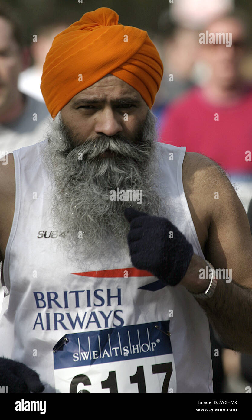 Asian Marathon runner Stock Photo - Alamy