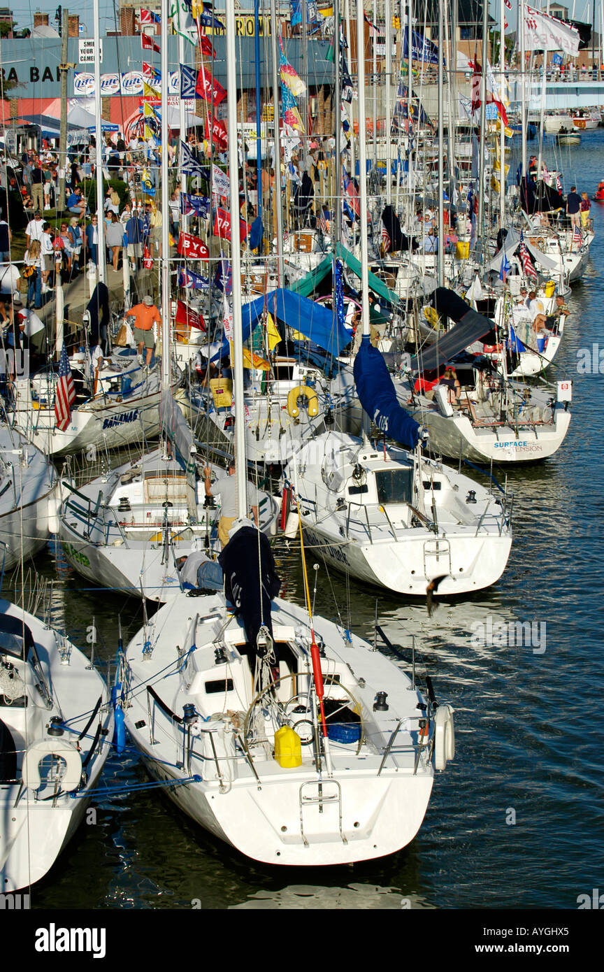 Blue Water International Festival boat racing night festivities Stock ...