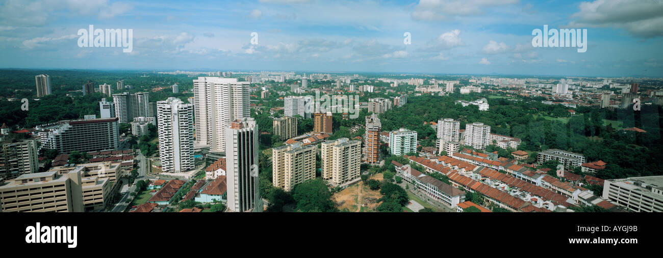 View of Tall Modern Buildings Stock Photo - Alamy