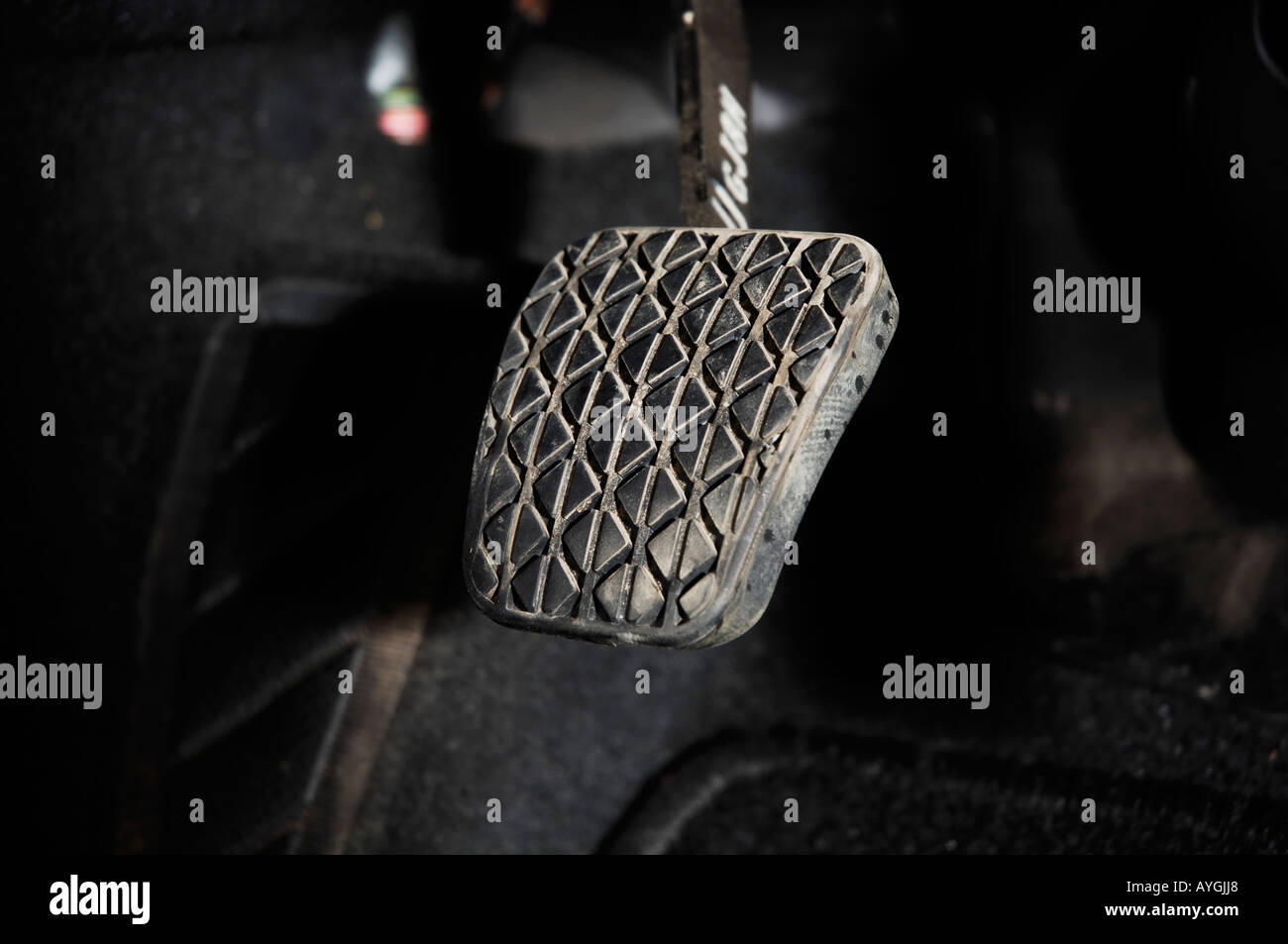 Car brake pedal Stock Photo - Alamy