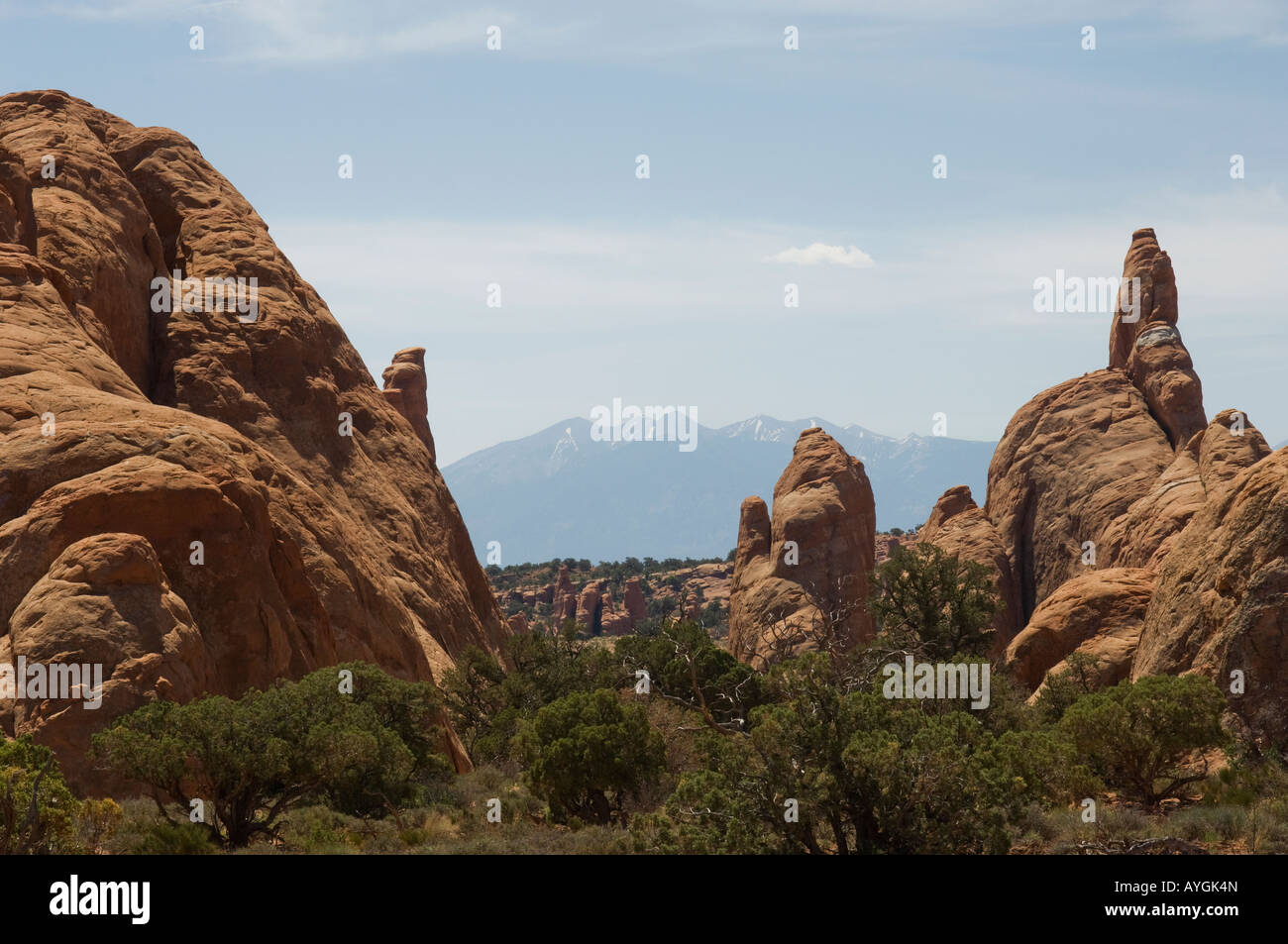 Amphitheater area Arches Stock Photo - Alamy