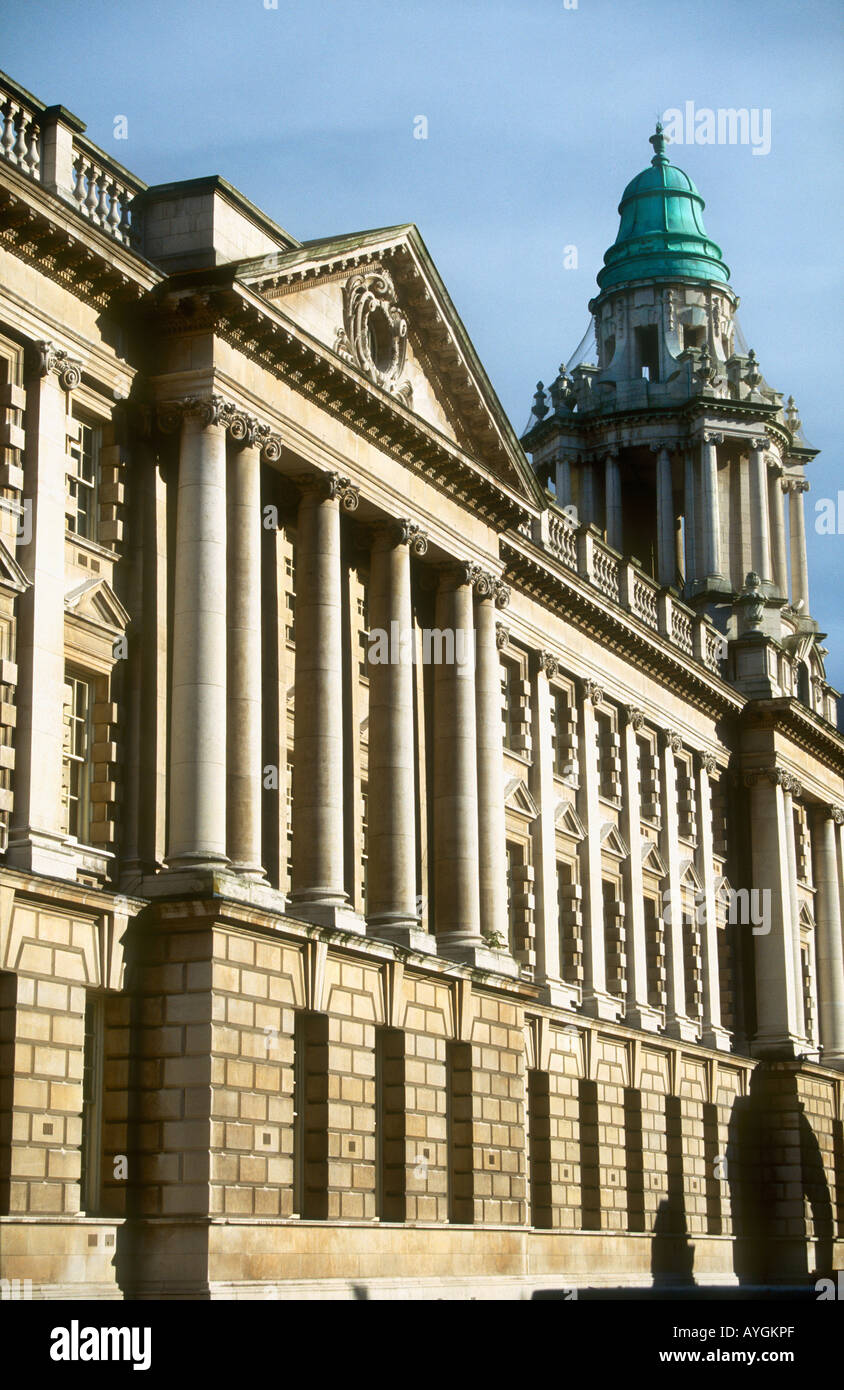Belfast City Hall Central Belfast Northern Ireland Stock Photo - Alamy