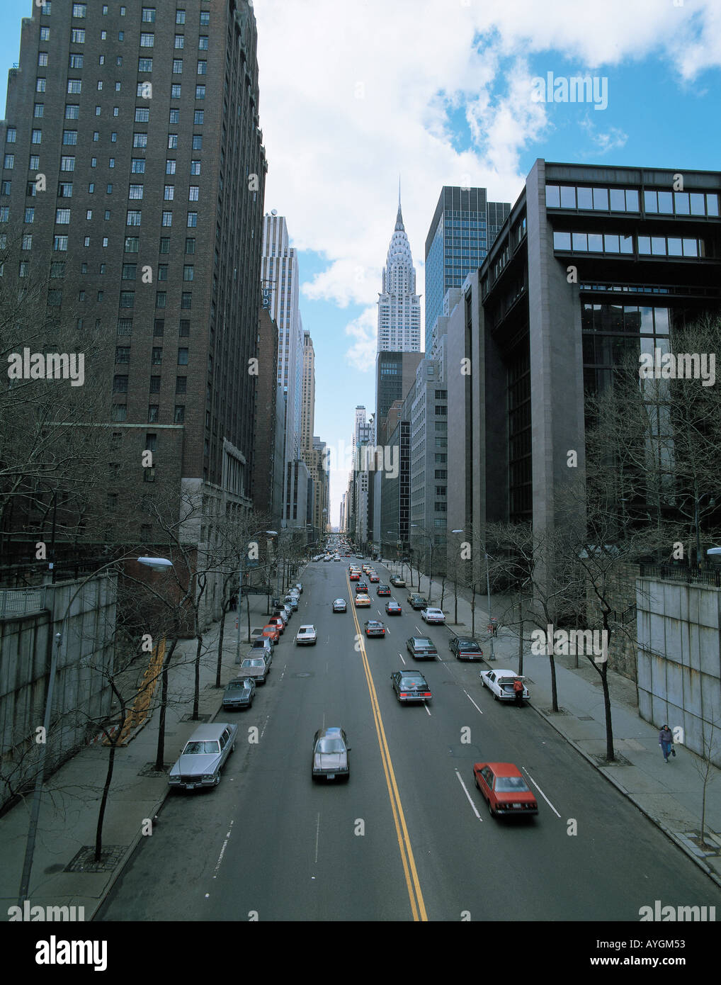 Buildings with Cars Stock Photo - Alamy