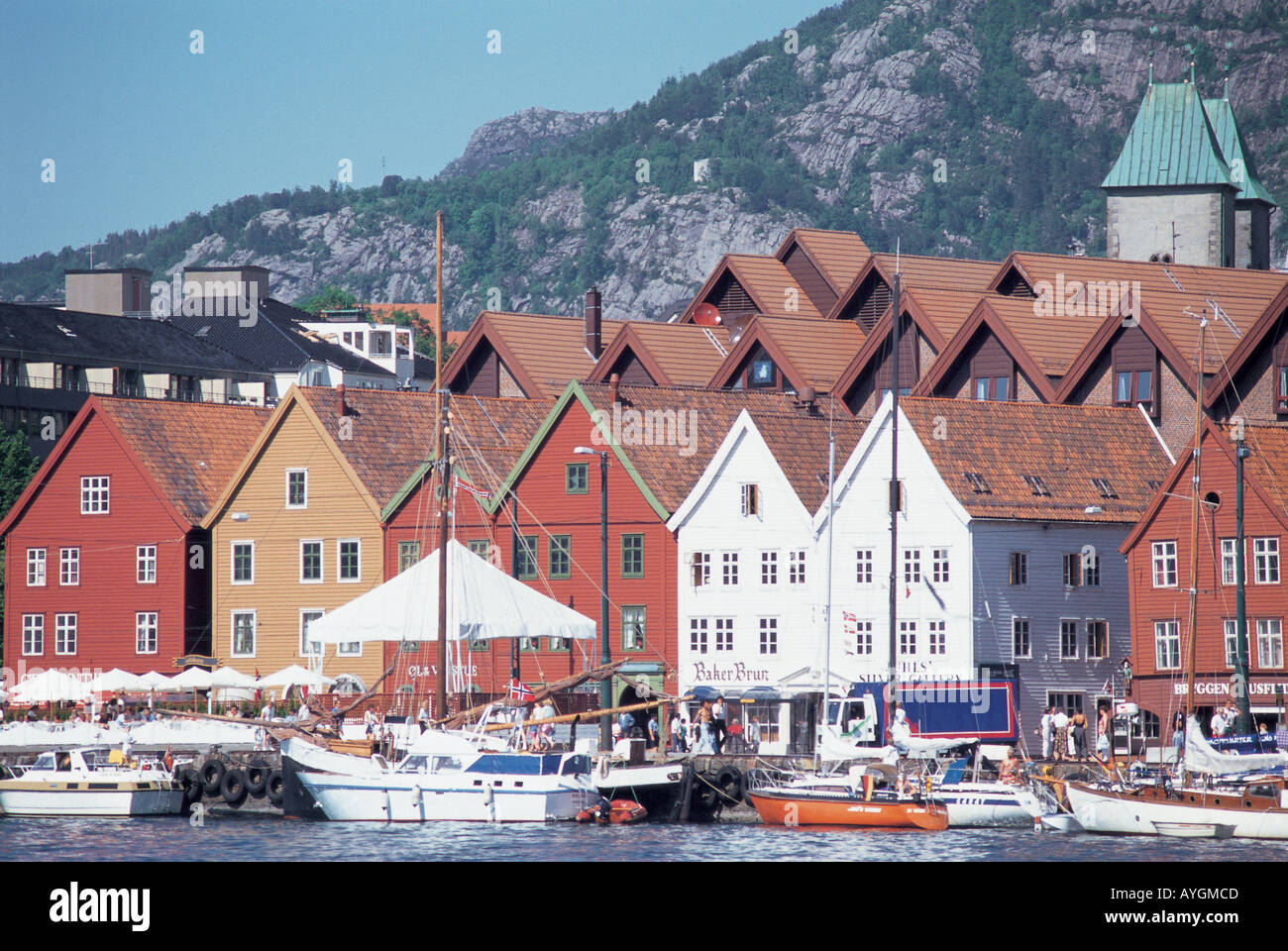 Flag bergen norway sign hi-res stock photography and images - Alamy