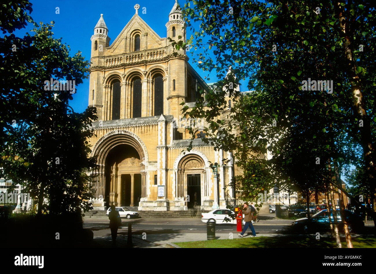 St Anne s Cathedral catholic church in Belfast Northern Ireland Stock ...