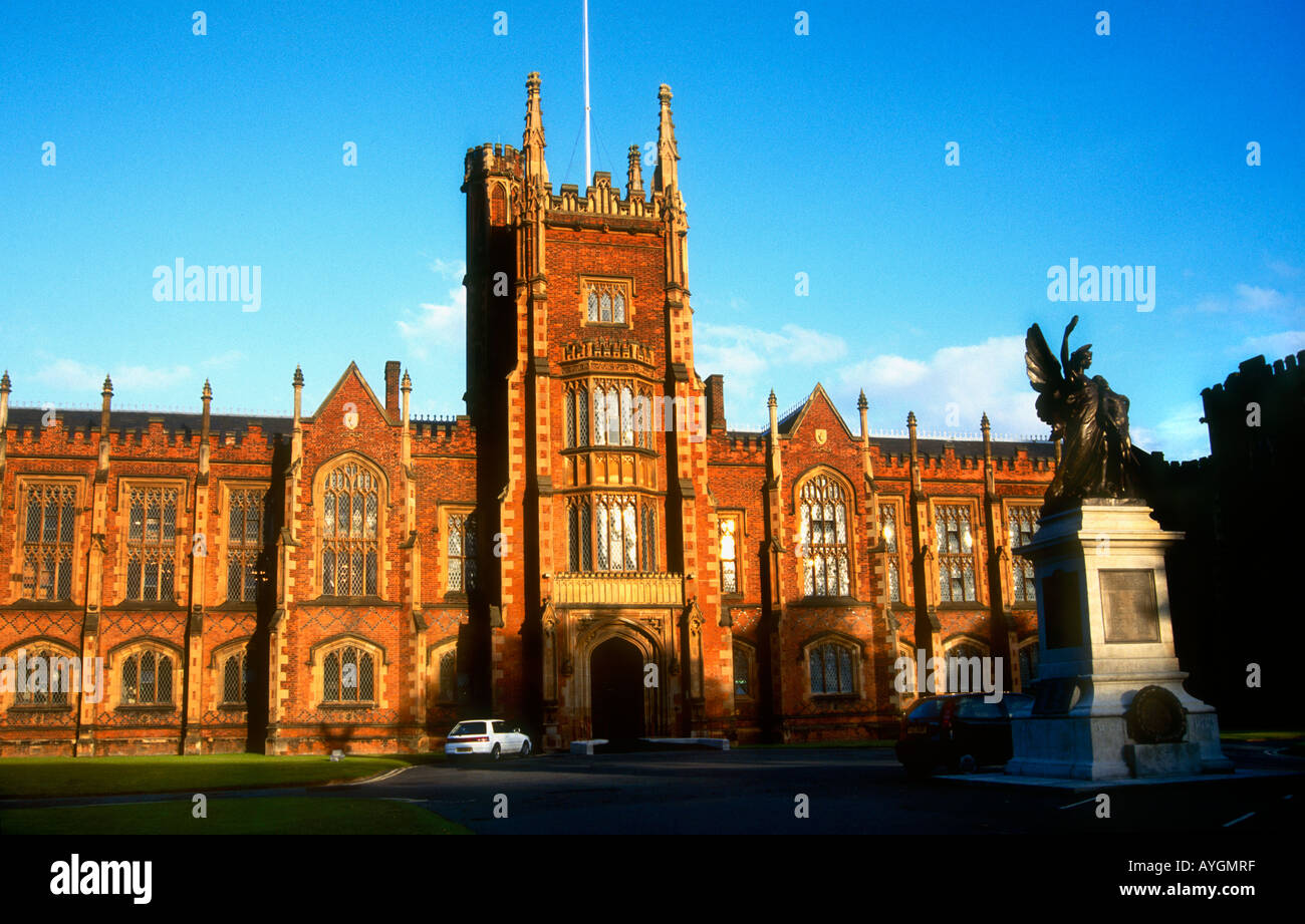 Queens University Belfast Northern Ireland Stock Photo - Alamy