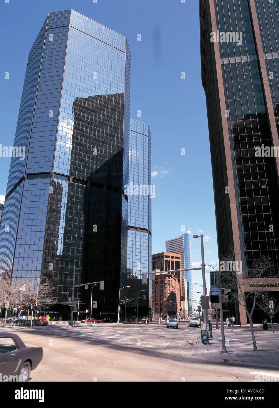 Building with Road Stock Photo - Alamy