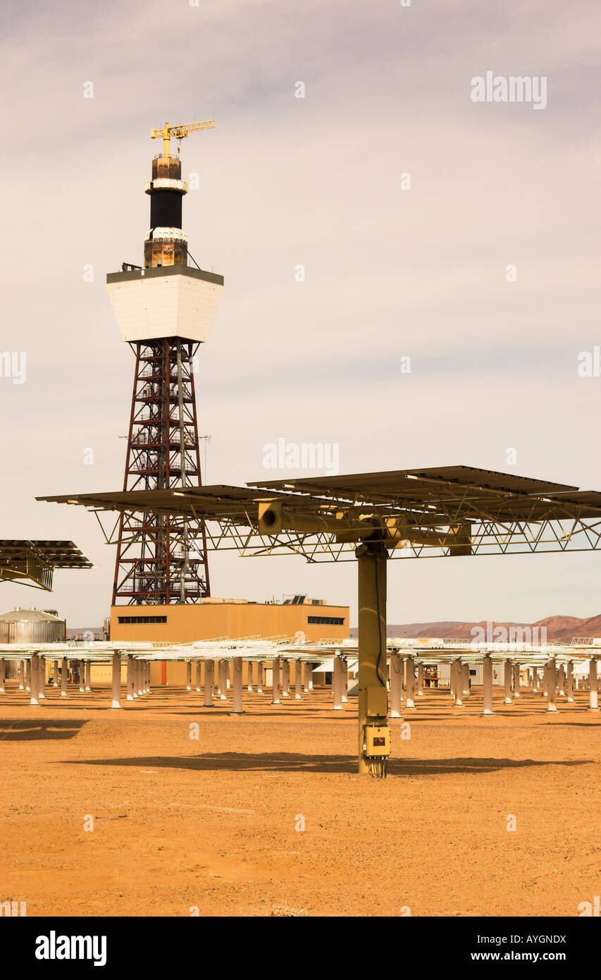 Solar One / Solar Two Experimental Facility Stock Photo - Alamy