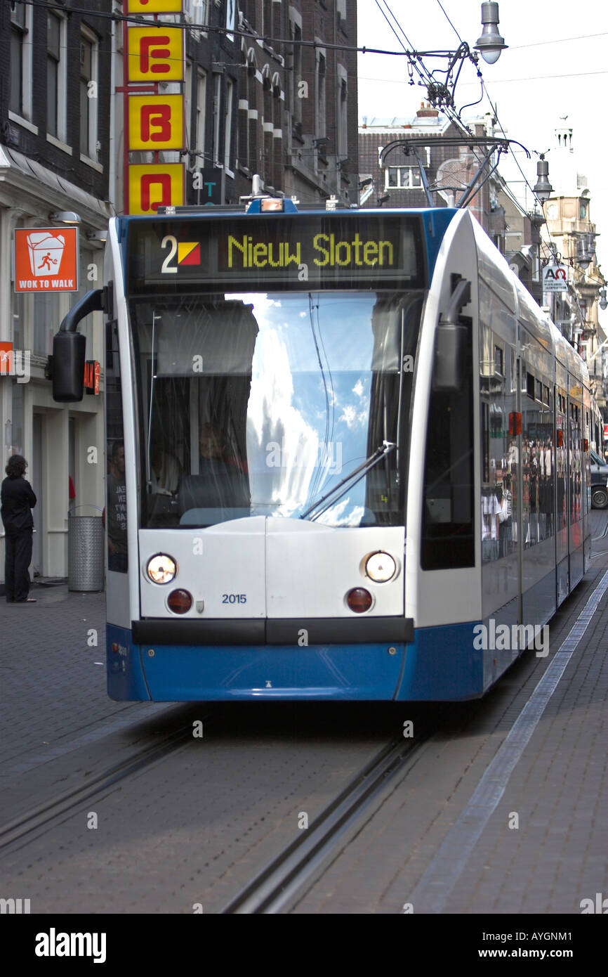 Amsterdam tram network hi-res stock photography and images - Alamy