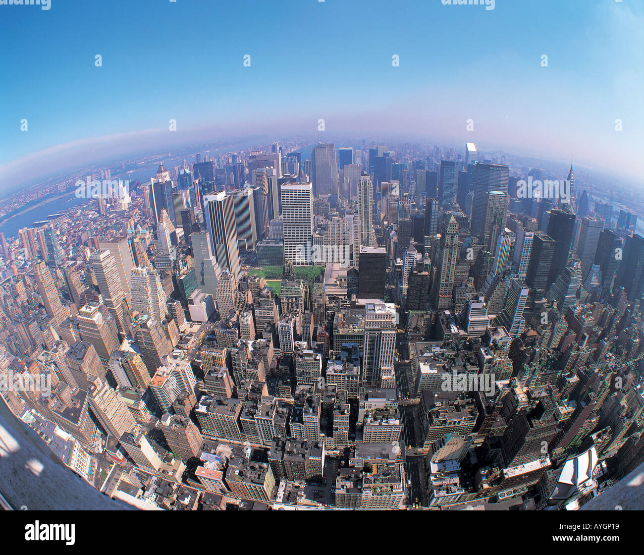 Circular City View Stock Photo - Alamy