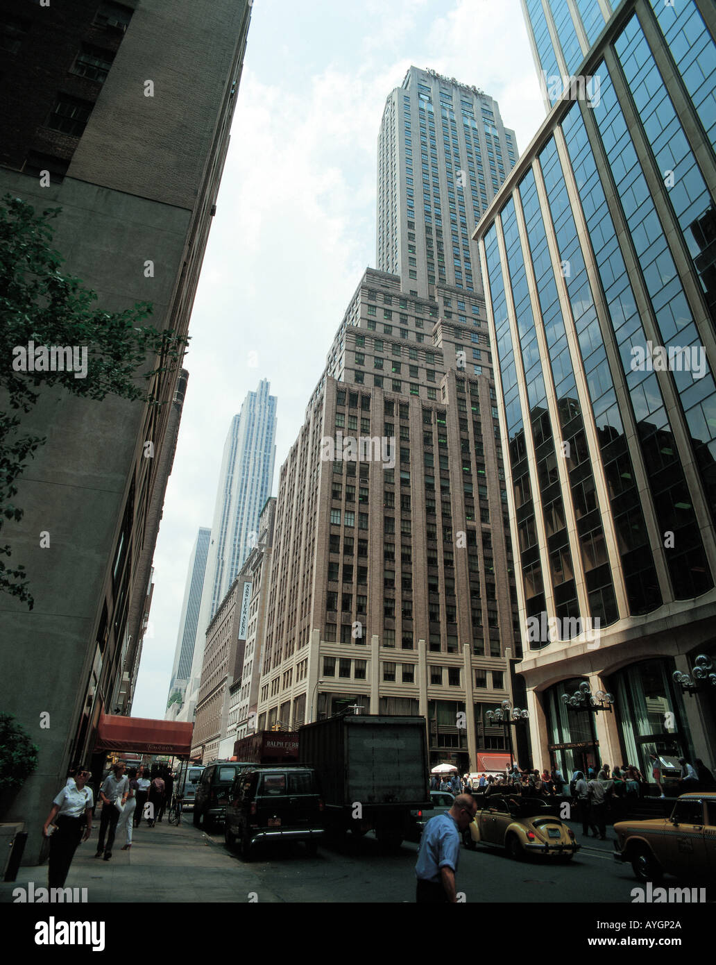 Buildings with Street Stock Photo - Alamy