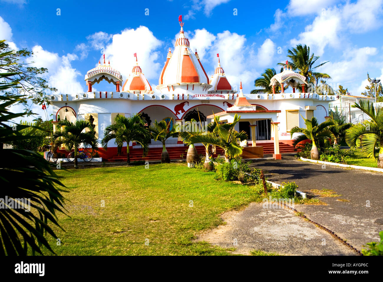 Colourful Roof Hindu Temple Mauritius High Resolution Stock Photography ...
