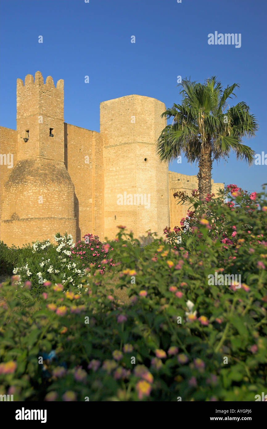 Ribat or fort Monastir Tunisia Stock Photo - Alamy
