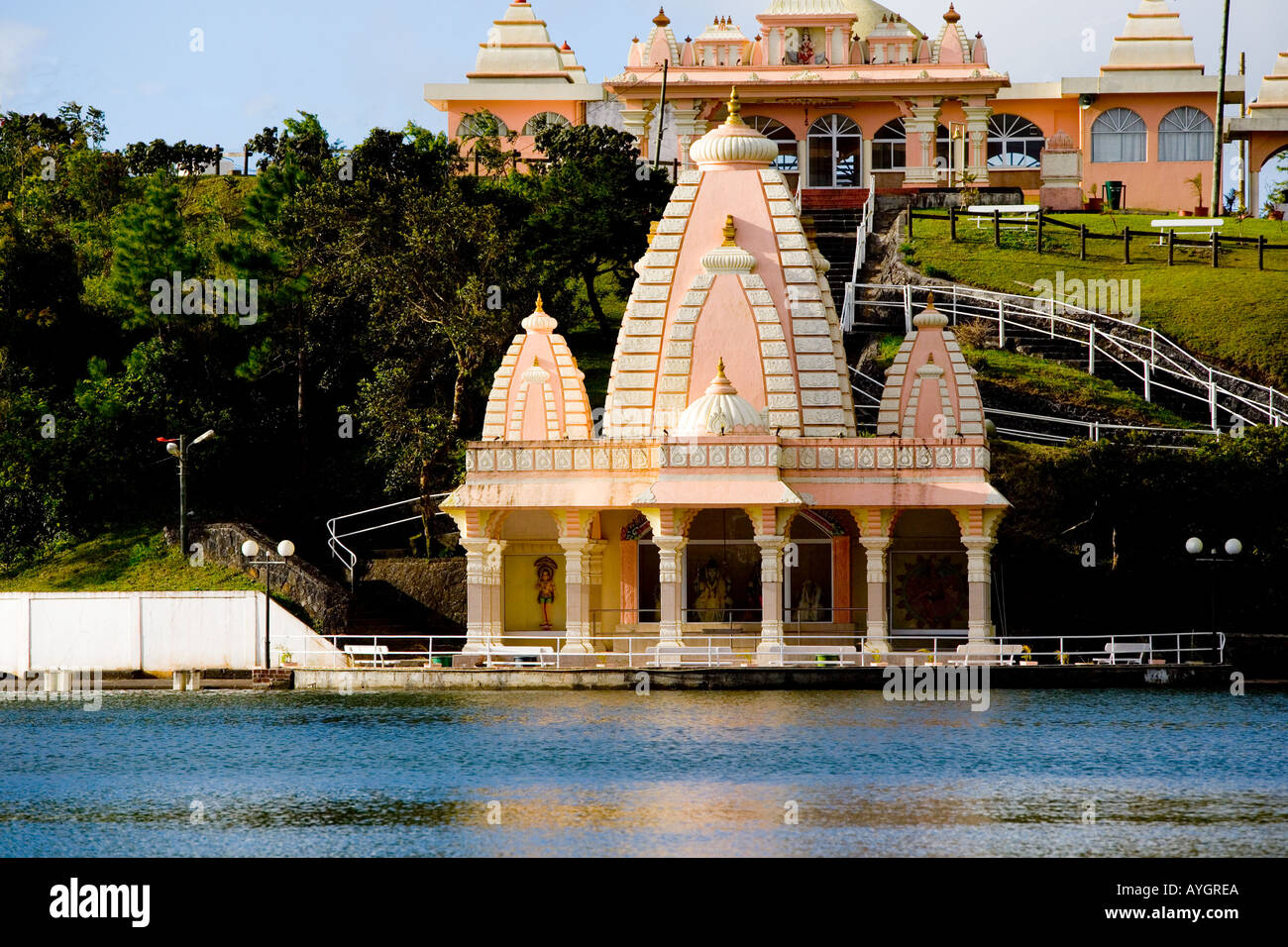 Mauritius,Grand Bassin - Hindu Temple Stock Photo - Alamy