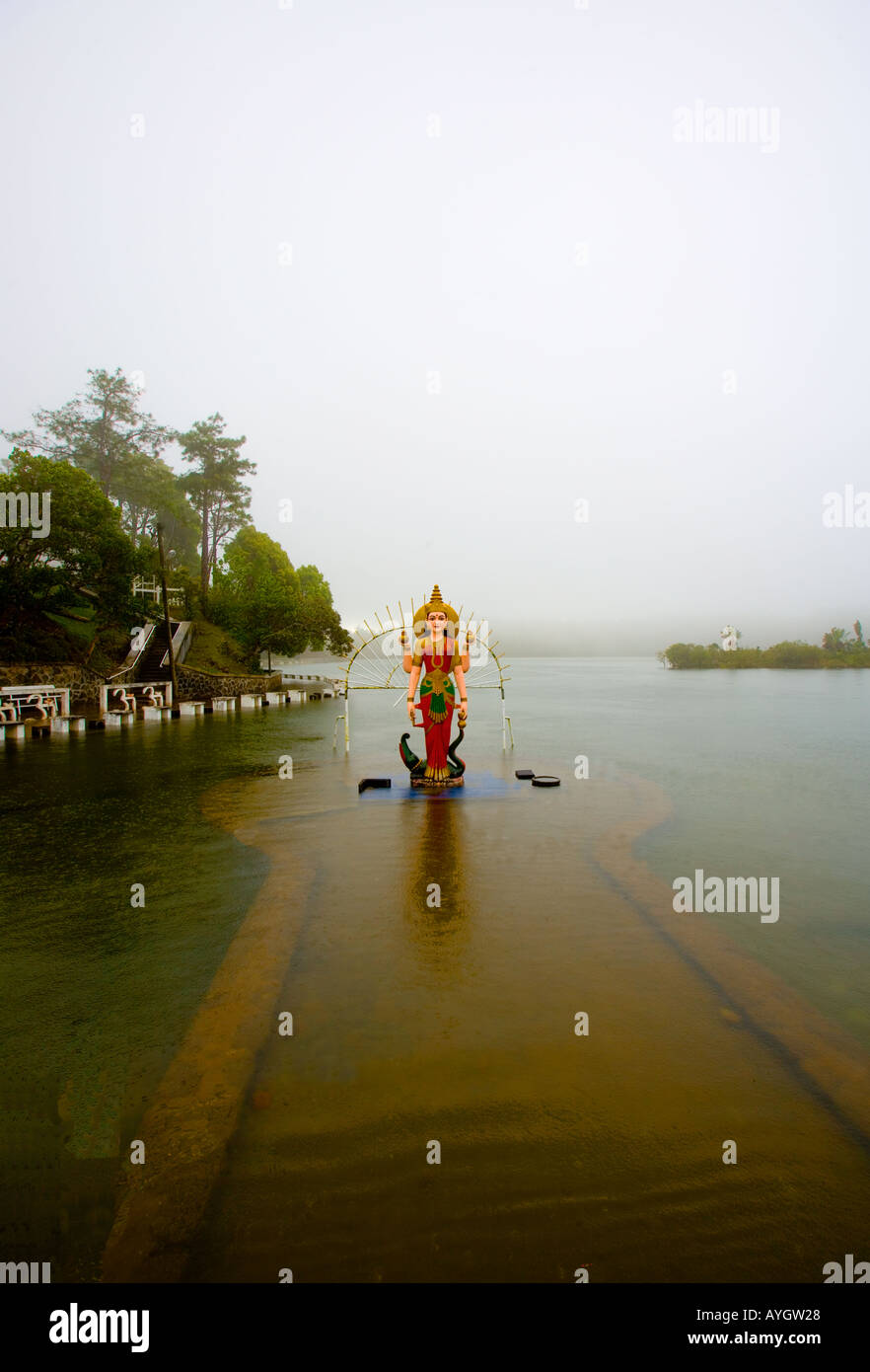 Holy waters lakes formed in extinct volcano crater hi-res stock ...