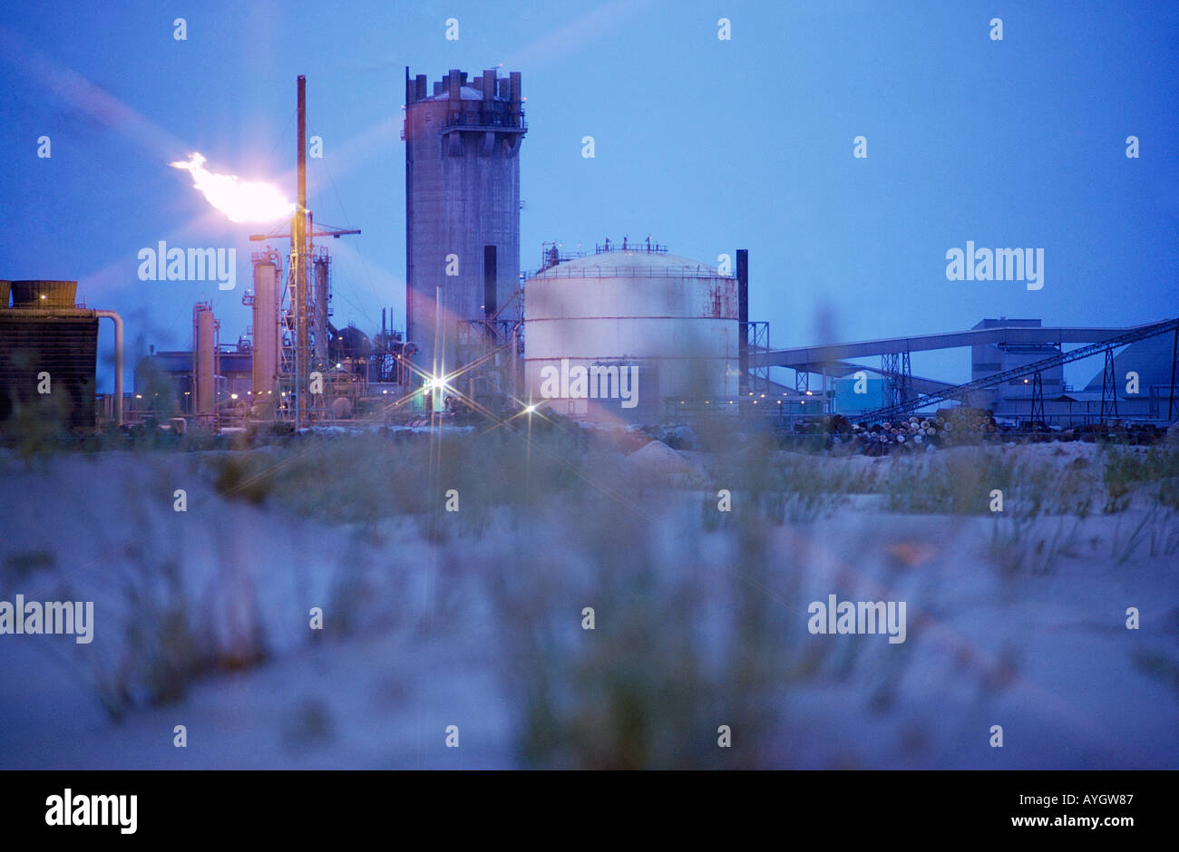 Damman Saudi Arabia Safco Fertilizer Plant Stock Photo - Alamy
