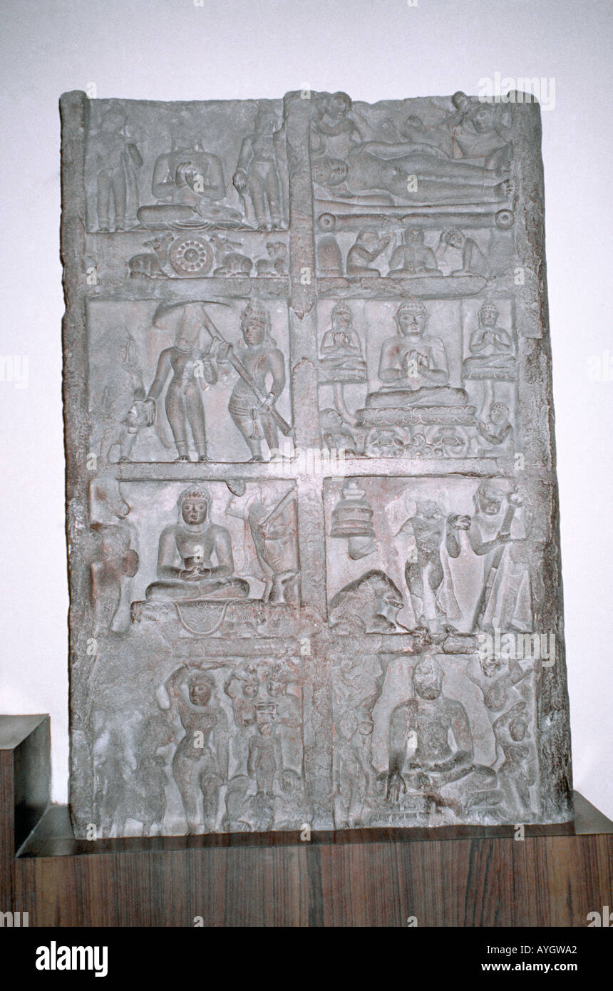 Sarnath India Banares Museum Gupta Buddha 5th Century AD Stock Photo ...