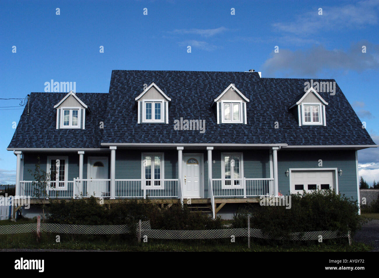 House Northern Quebec Canada Stock Photo - Alamy
