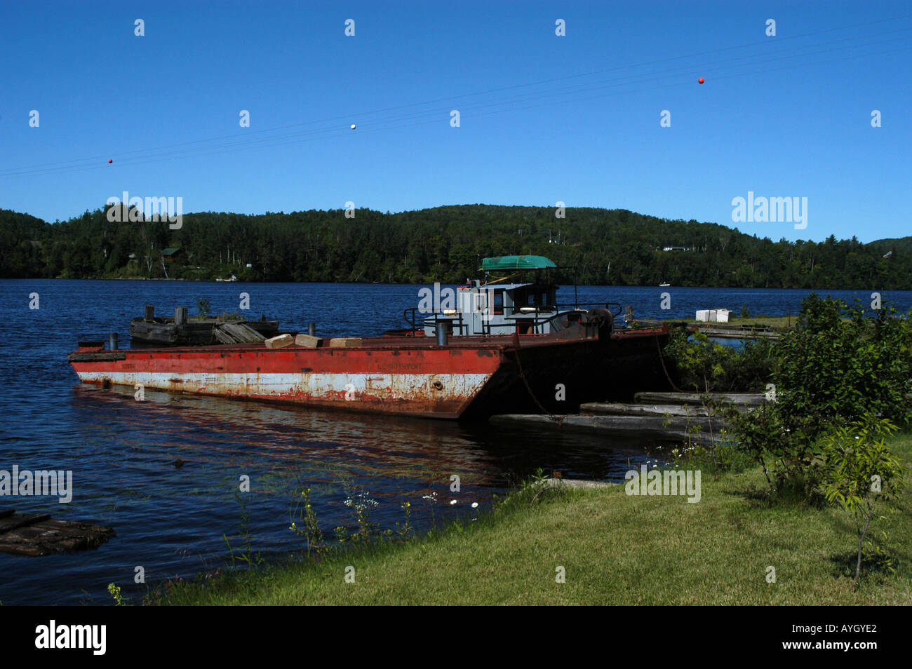 Mauricie Region Grande Piles Village Quebec Canada Stock Photo - Alamy